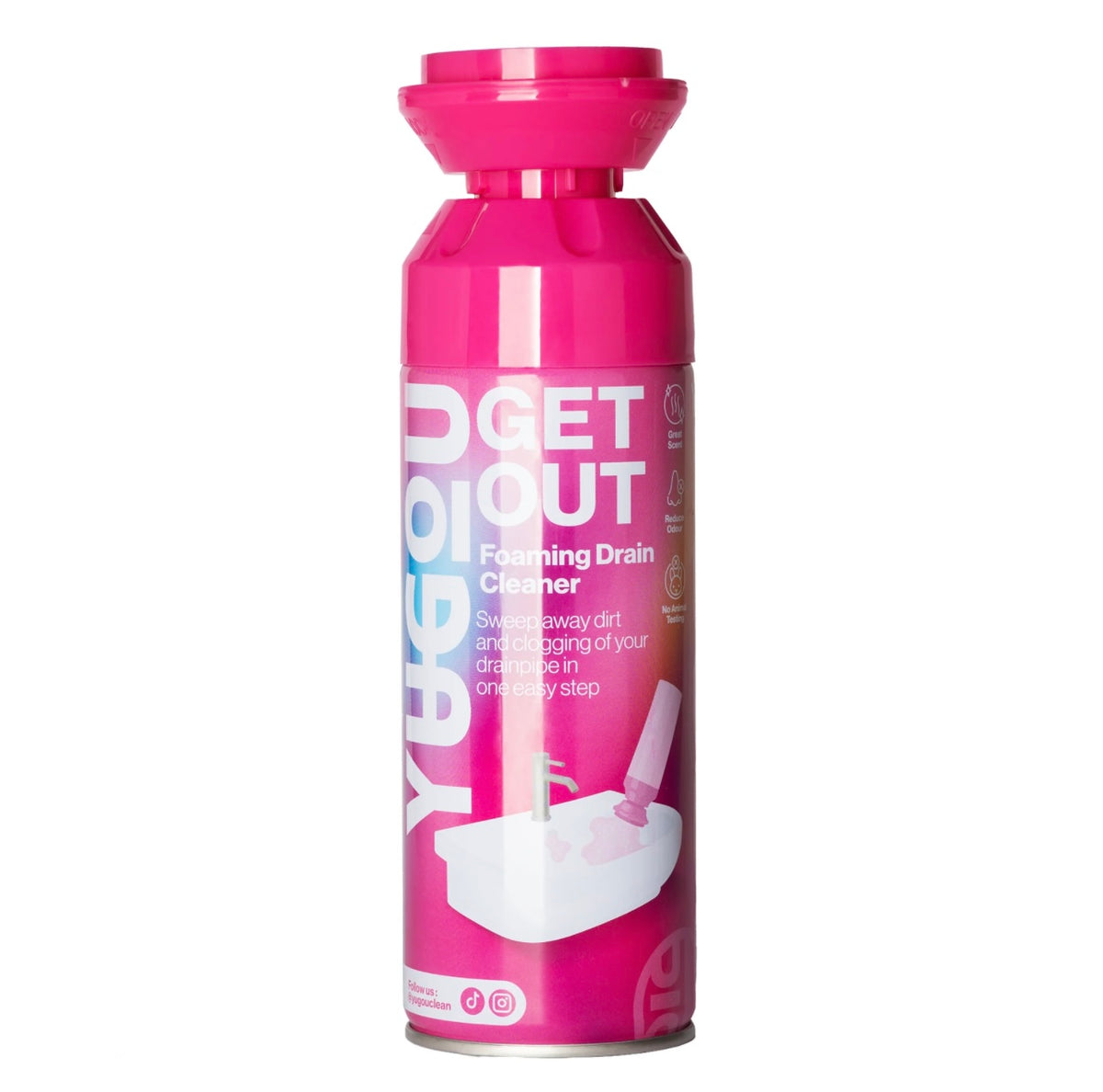Yugou - Get Out Foaming Drain Cleaner (450ml) – Homeporium Australia